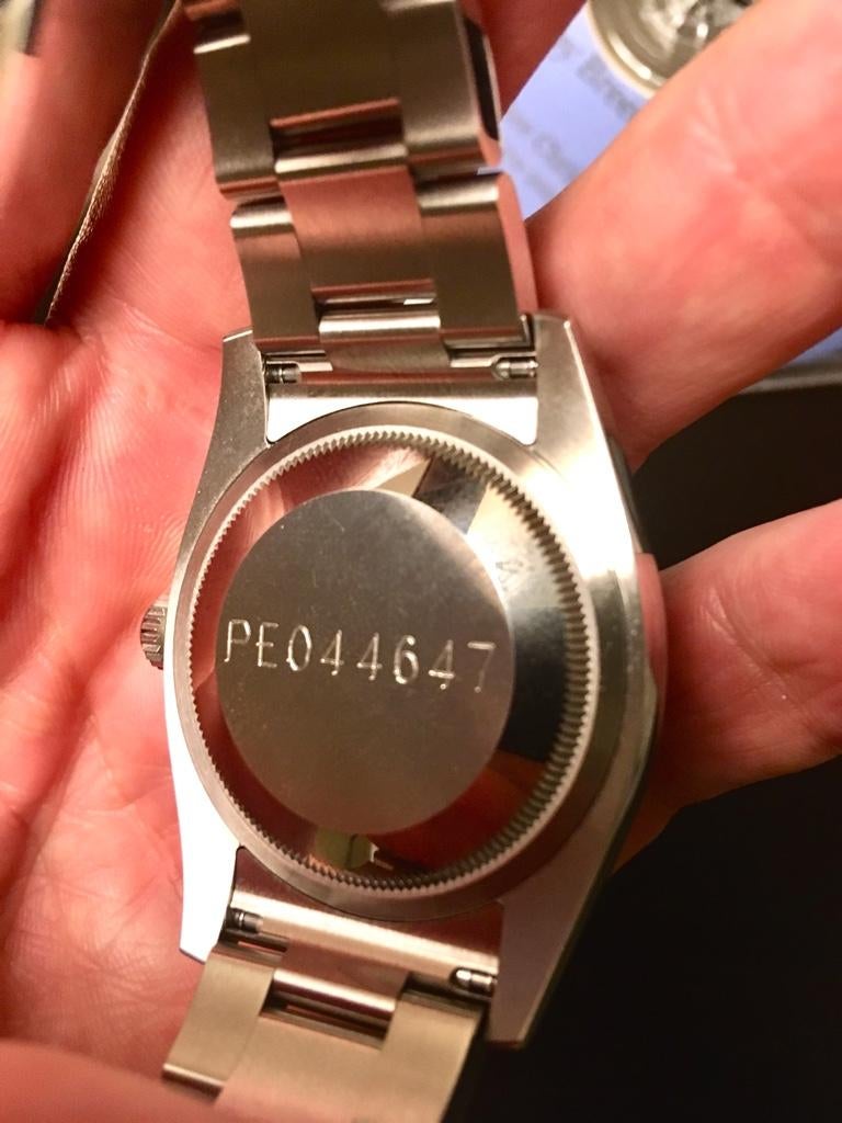 Engraving caseback | WatchUSeek Watch Forums