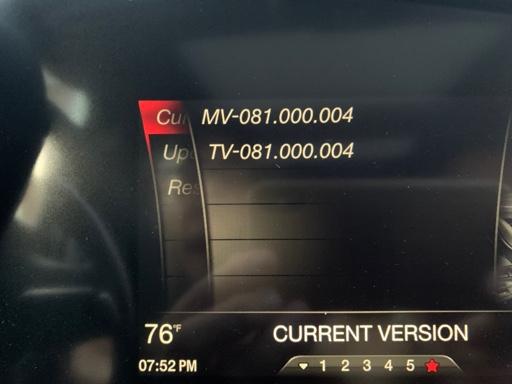 Latest infotainment sw version? | Alfa Romeo Giulia Forum