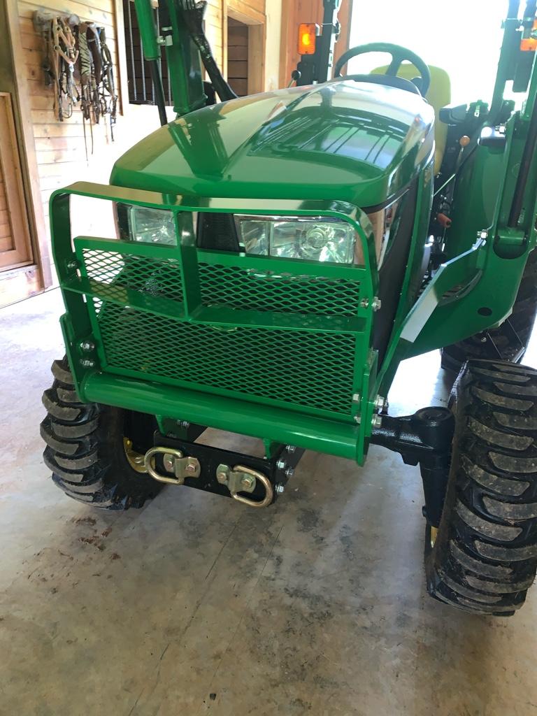 New 3025 grill guard | Green Tractor Talk