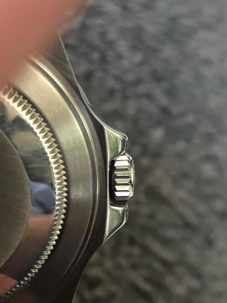 Crown screw in spacing on Rolex models | WatchUSeek Watch Forums