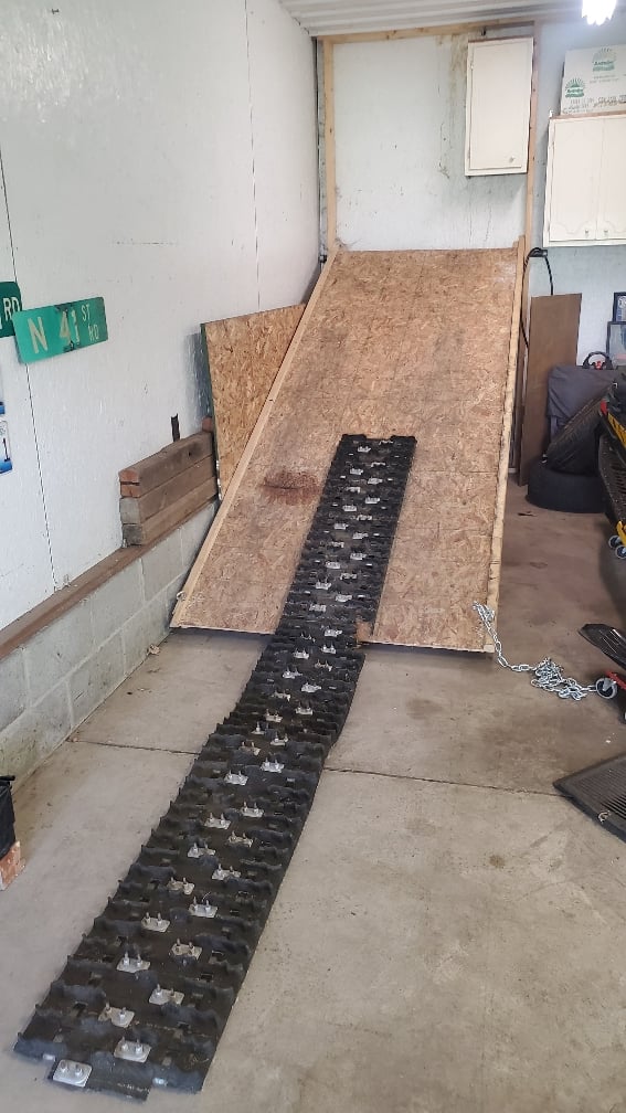 Looking for "sled stacker" storage racks...... | Ski-Doo Snowmobiles Forum