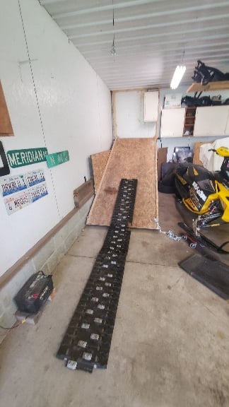 Looking for "sled stacker" storage racks...... | Ski-Doo Snowmobiles Forum