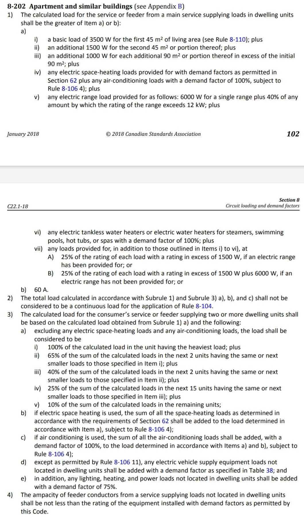 Multi gang meter base installation with demand calculations ...