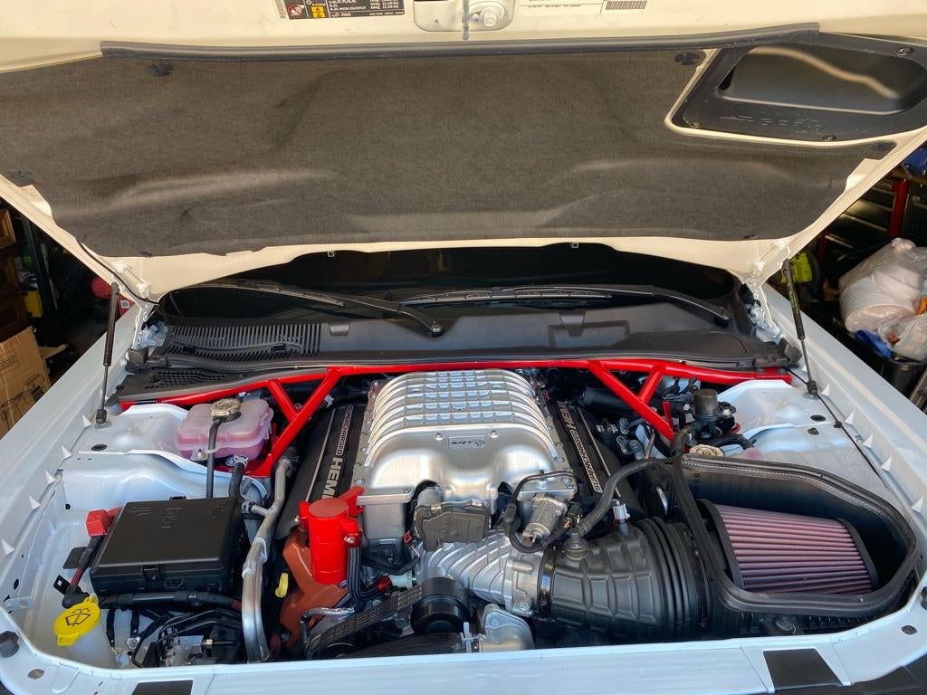 Speedlogix Front Strut Tower Brace For Your Hellcat Challenger - Powder ...