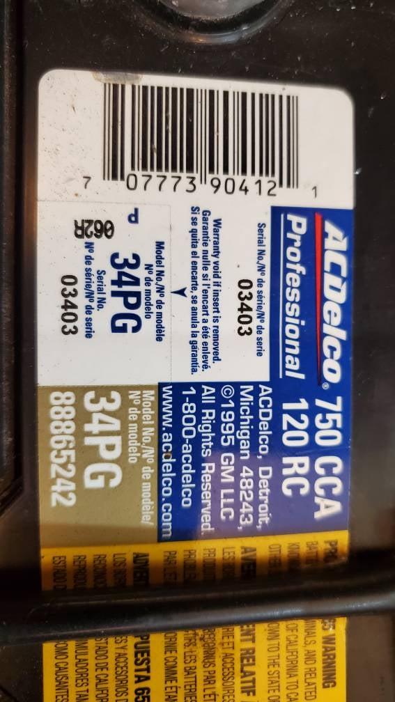 Battery | Pontiac GTO Forum