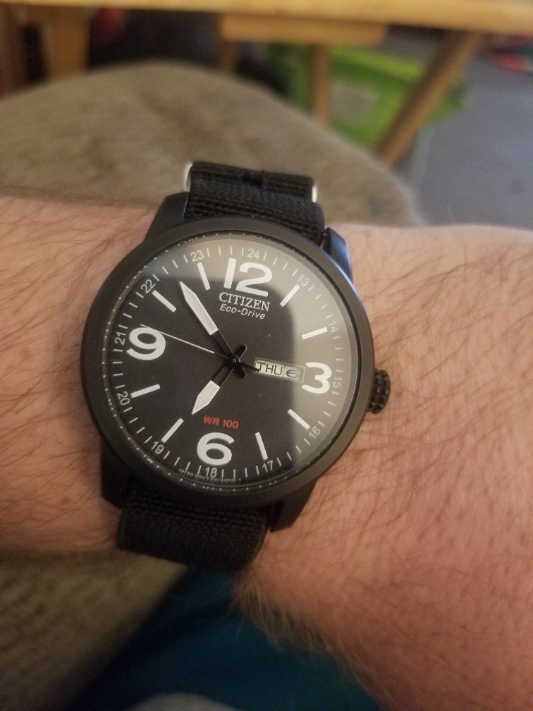 All Black Field Watch | WatchUSeek Watch Forums