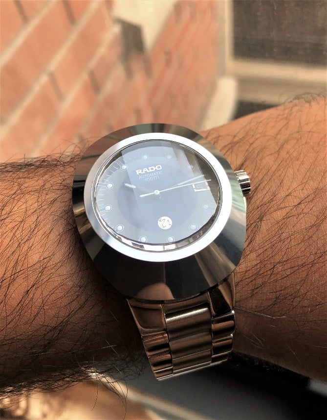 FS: [SOLD] Rado Diaster Hardmetal Steel R12637163 Automatic Blue dial ...