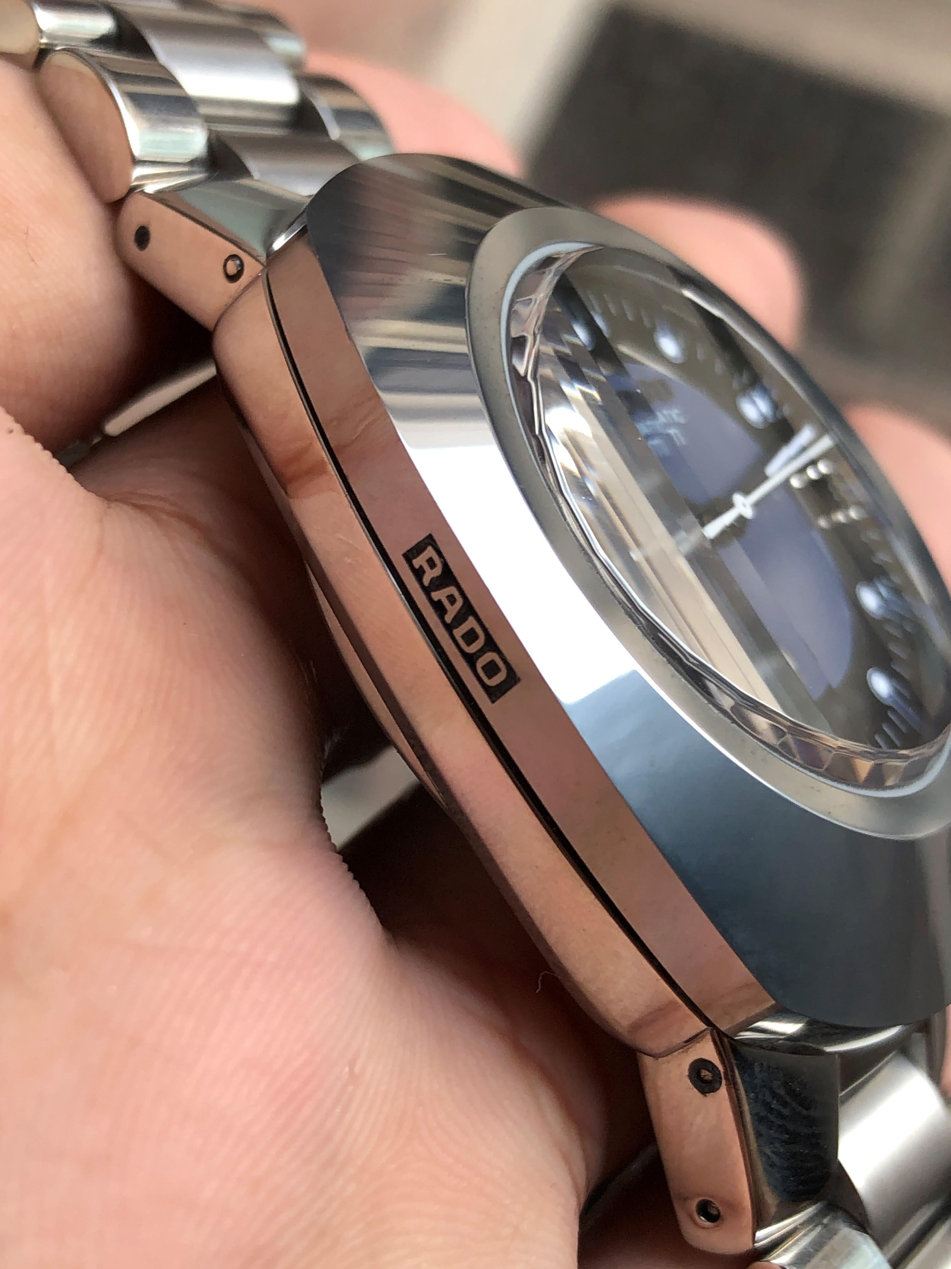 FS: [SOLD] Rado Diaster Hardmetal Steel R12637163 Automatic Blue dial ...