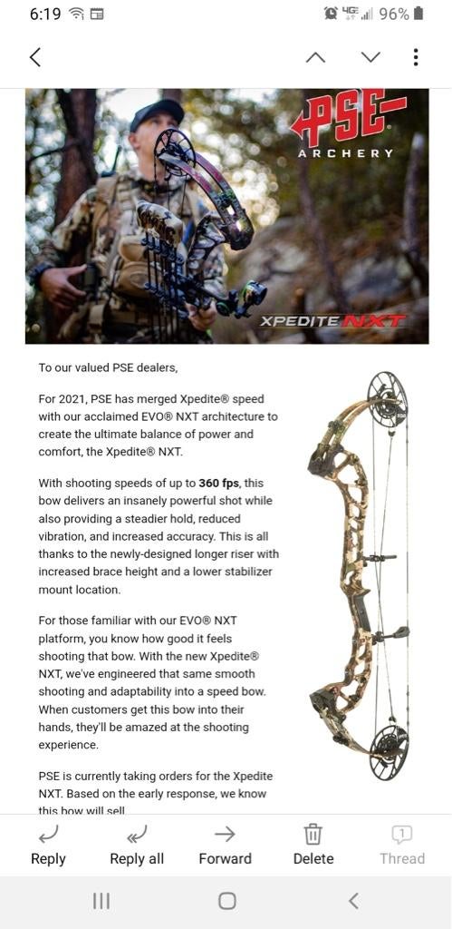 2021 PSE XPEDITE NXT | Archery Talk Forum