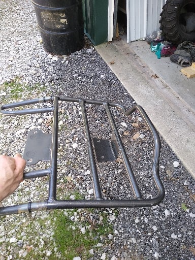 Cycleracks vs Manracks rear rack WIDTH comparison | TW200 Forum