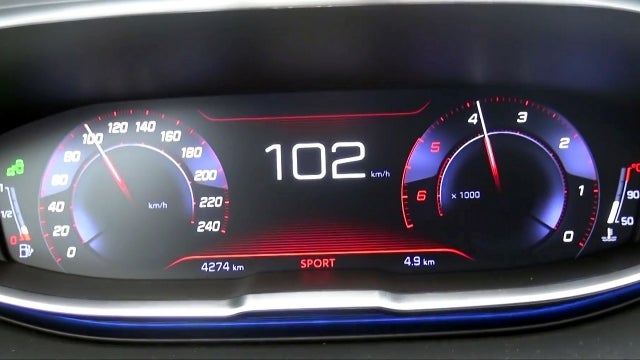 Red instrument cluster theme? | Peugeot Forums