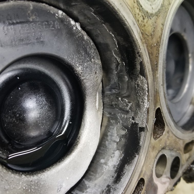 Melted piston | Ford Powerstroke Diesel Forum