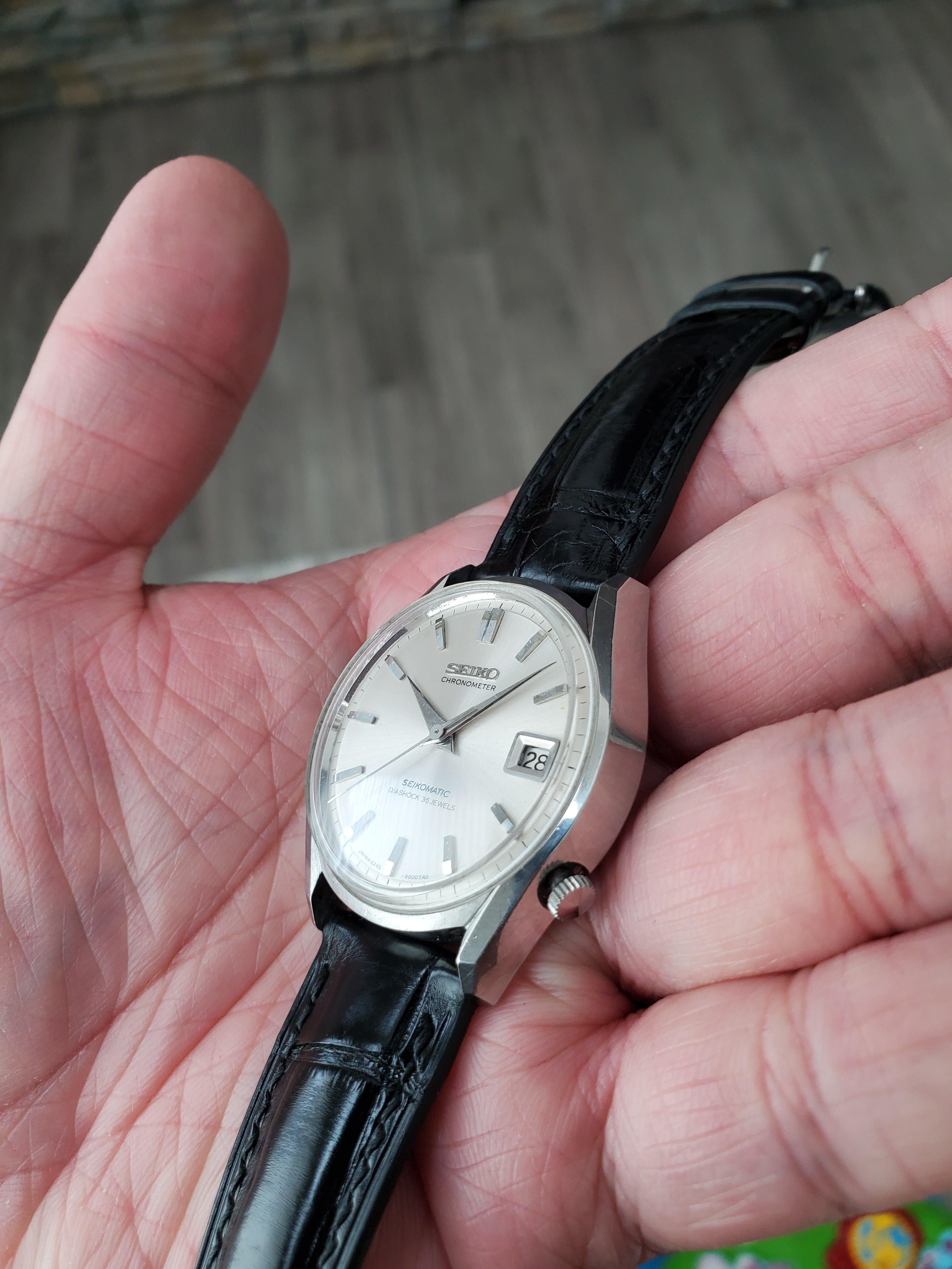SOLD: Vintage Seiko 6245-9000 Seikomatic father of the 62 Grand Seiko ...