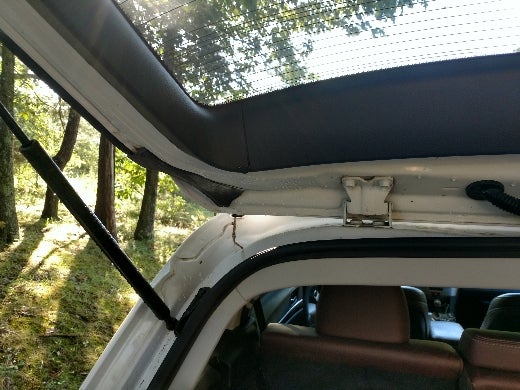 Rear hatch interior drip | Subaru Outback Forums
