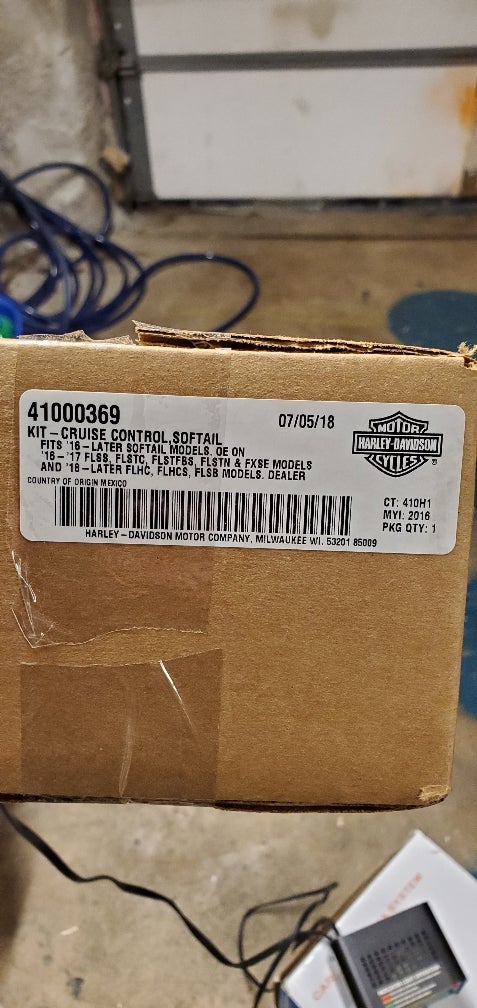 HD Softail Cruise Control Kit | Harley Davidson Forums