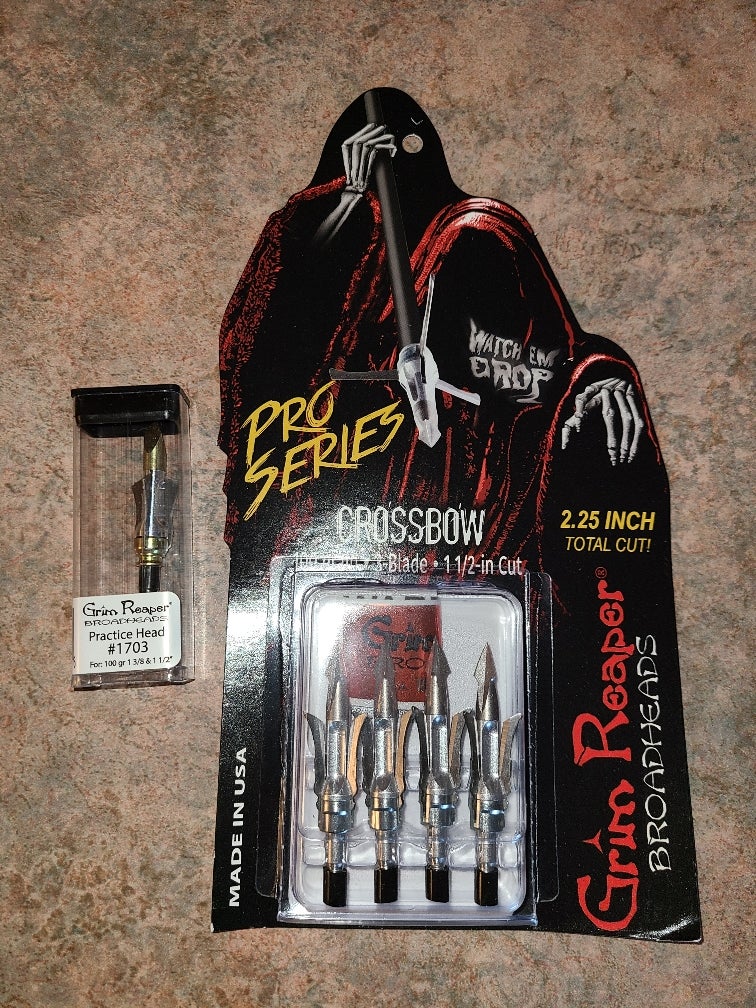 Grim Reaper crossbow pro heads | Crossbow Nation