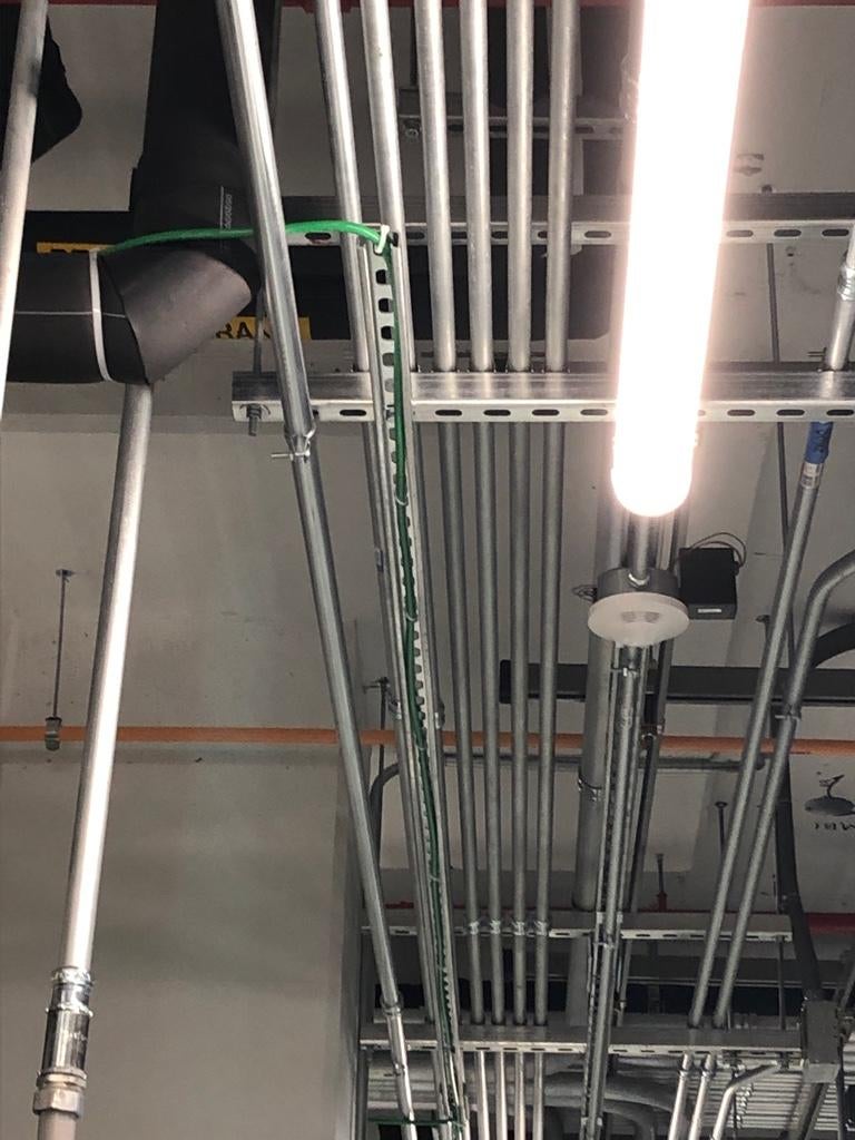 Trapeze / rack is full | Electrician Talk