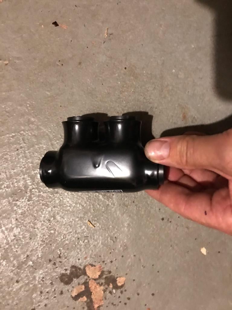 Overheard service splice | Electrician Talk