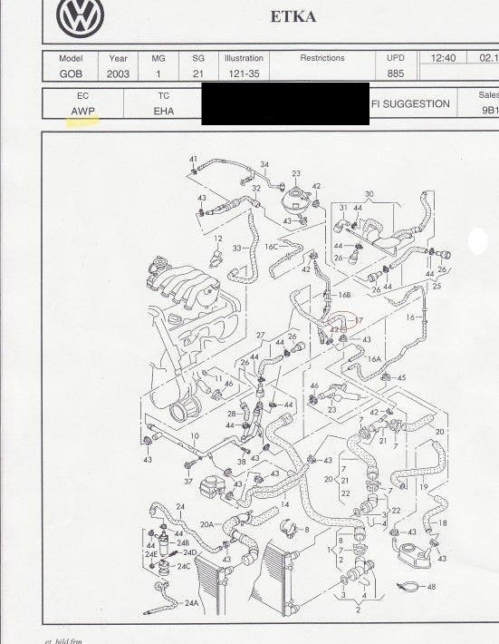 1.8T 20V AWV/AWP cooling diagram | VW Vortex - Volkswagen Forum