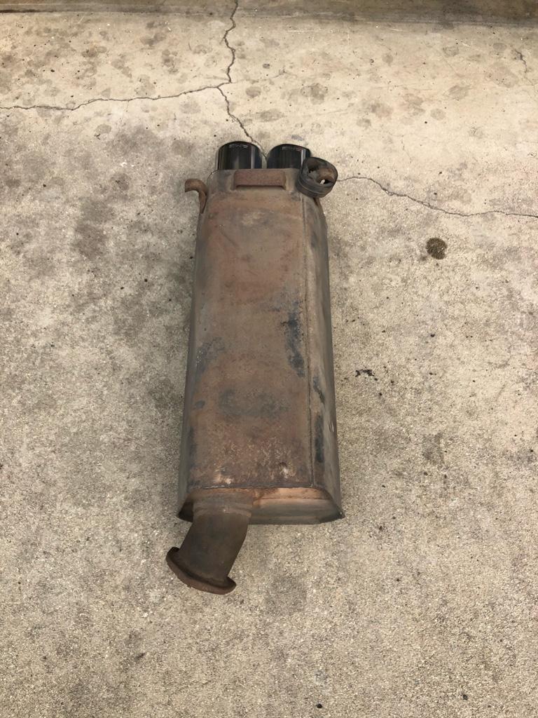FS: Rare pre merger amg muffler | Mercedes-Benz Forum