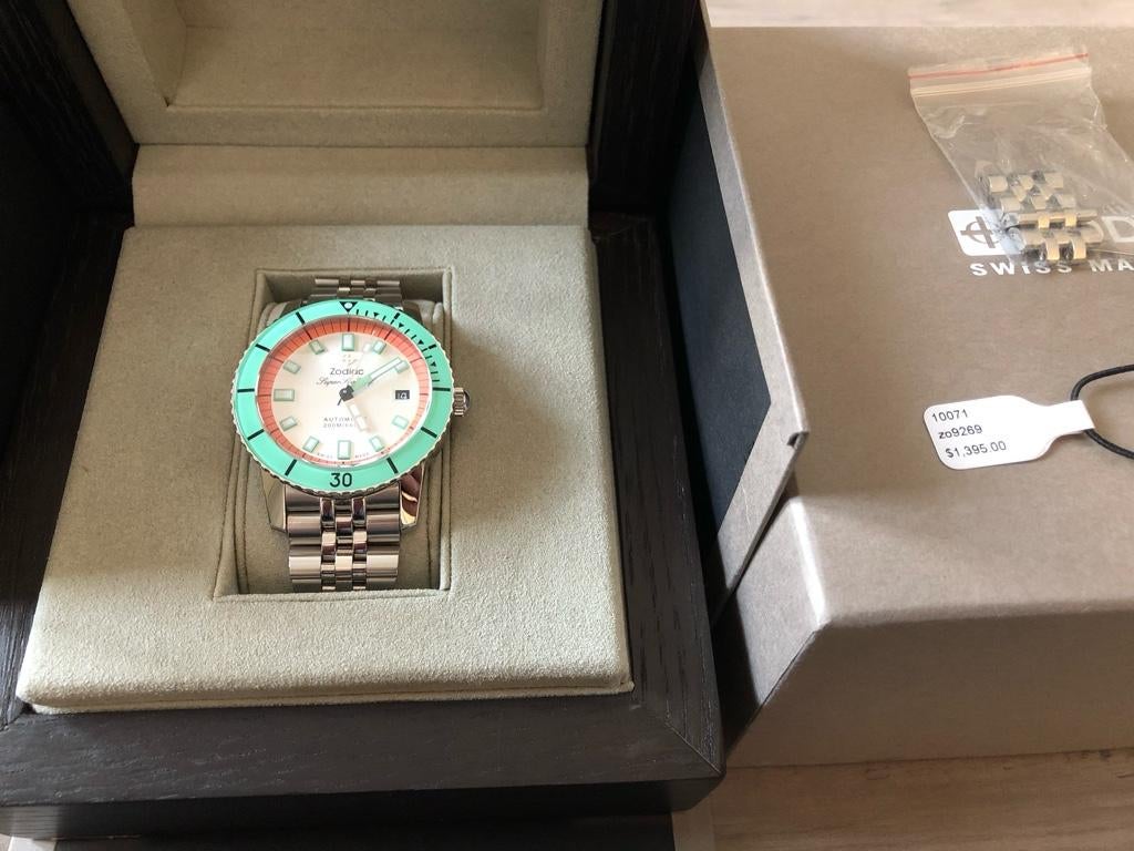 Zodiac ZO9269 Super Sea Wolf - discontinued “Watermelon Candy ...
