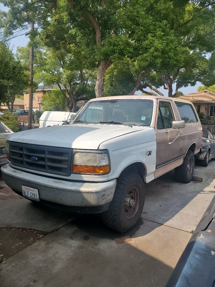 Front clip swap from 89' to 95' | Bronco Forum - Full Size Ford Bronco ...