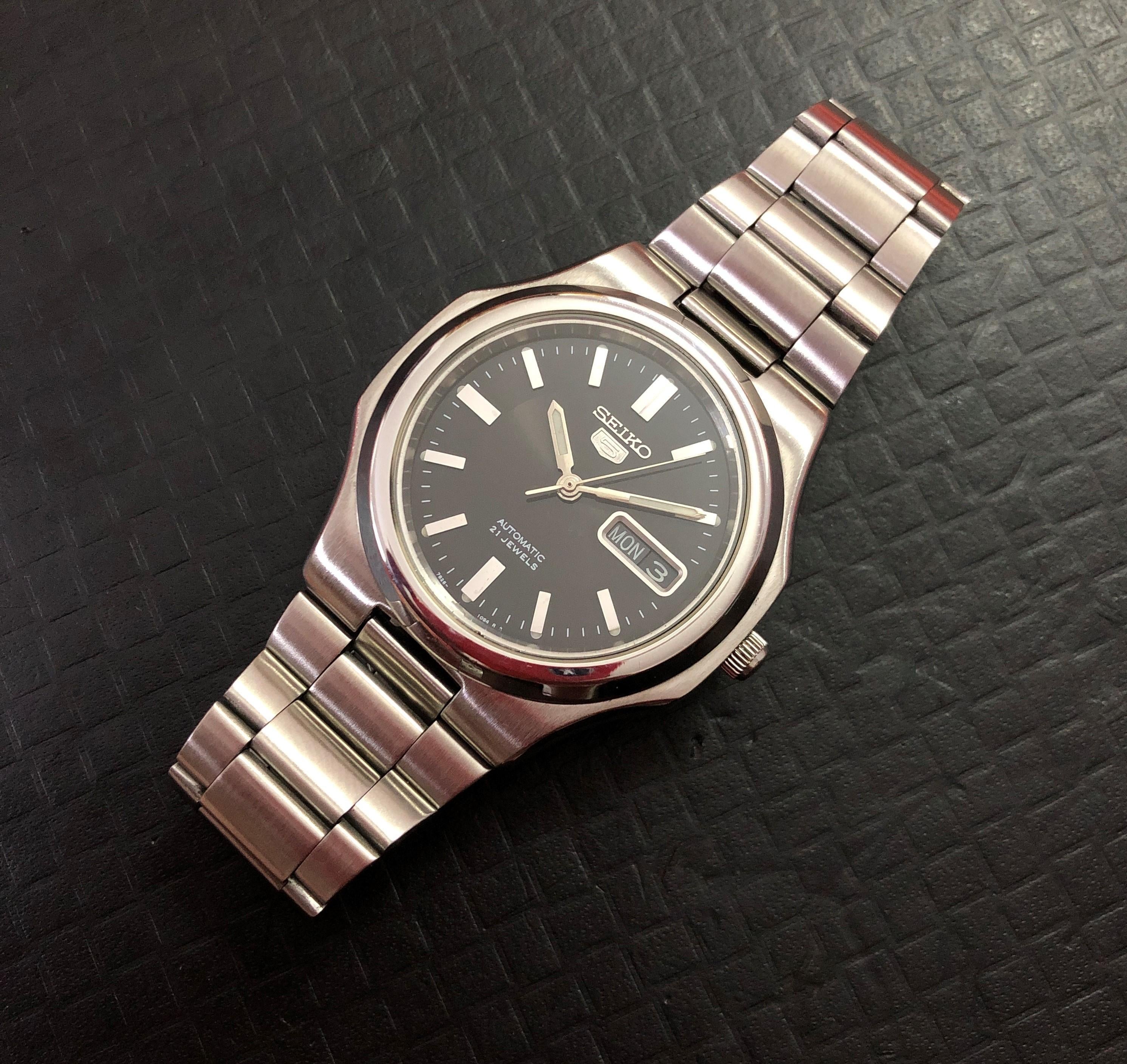 FS: Seiko SNKK47 Seikonaut Nautilus Ultra Rare Discontinued Vintage OEM ...