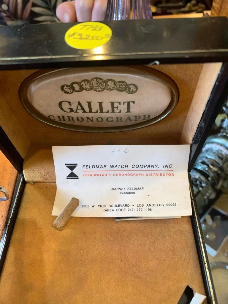 Gallet Chronograph Identification | WatchUSeek Watch Forums