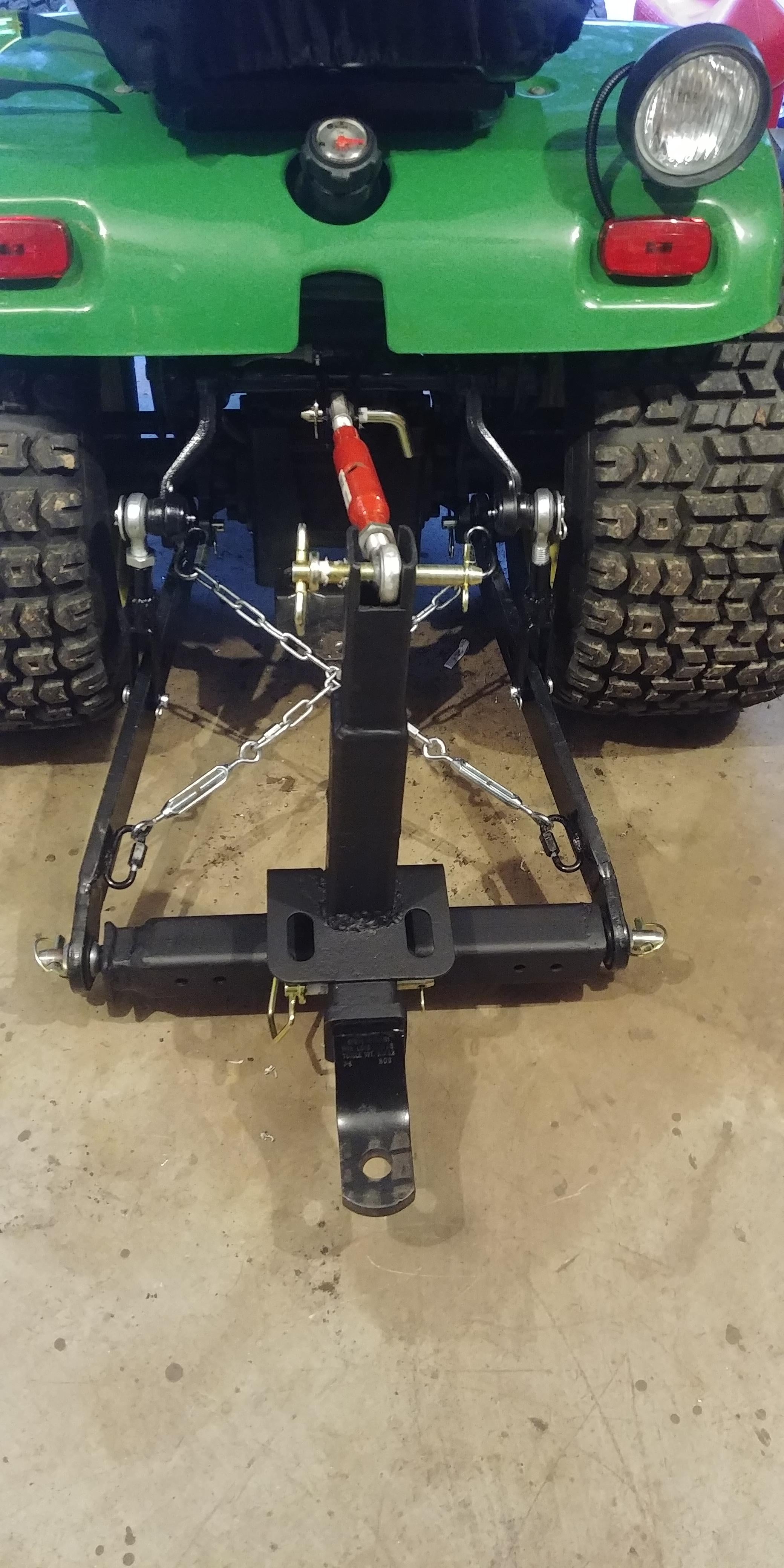 Rear Ballast: 15 gallon drum with concrete? | My Tractor Forum