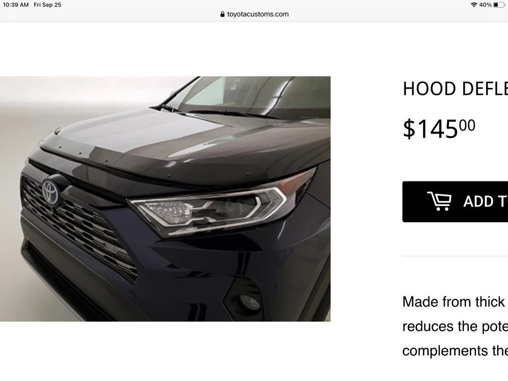 HOOD DEFLECTOR | Toyota RAV4 Forums