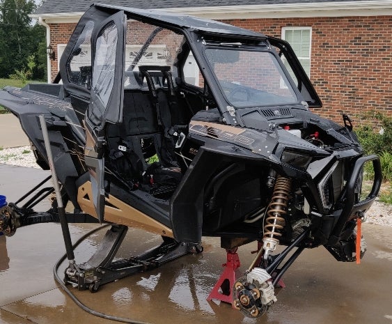 Jack stands all 4 wheels off the ground | Polaris RZR Forum - RZR ...