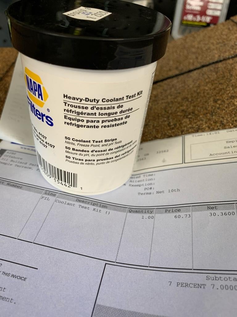 Coolant Test Kits | Ford Powerstroke Diesel Forum