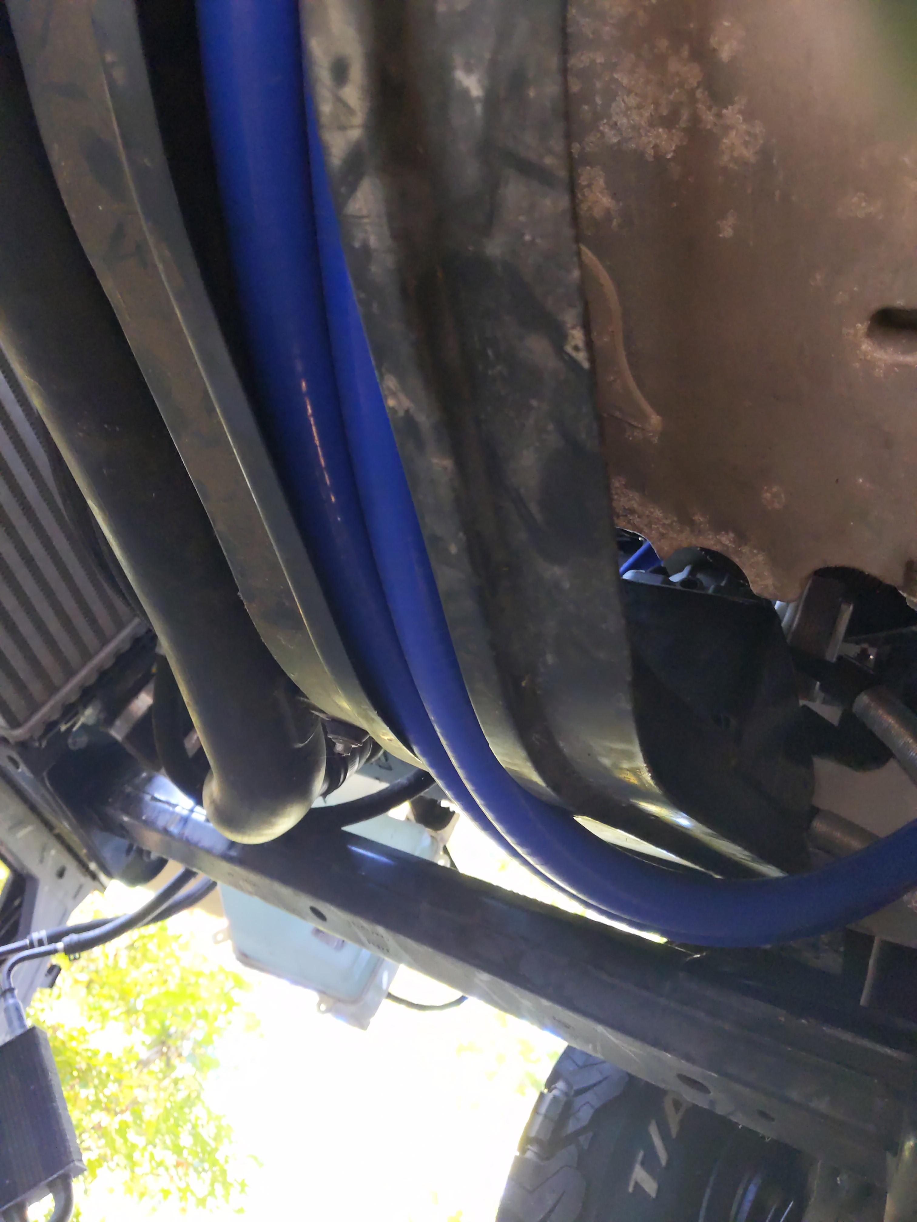 Hose routing for expansion tank and heat exchanger | Ford Transit USA Forum