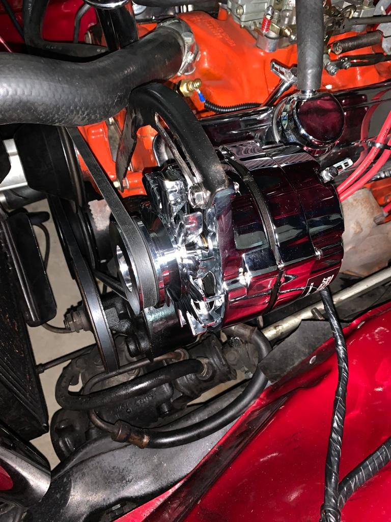 68 307 to 327 alternator mounting | Team Chevelle