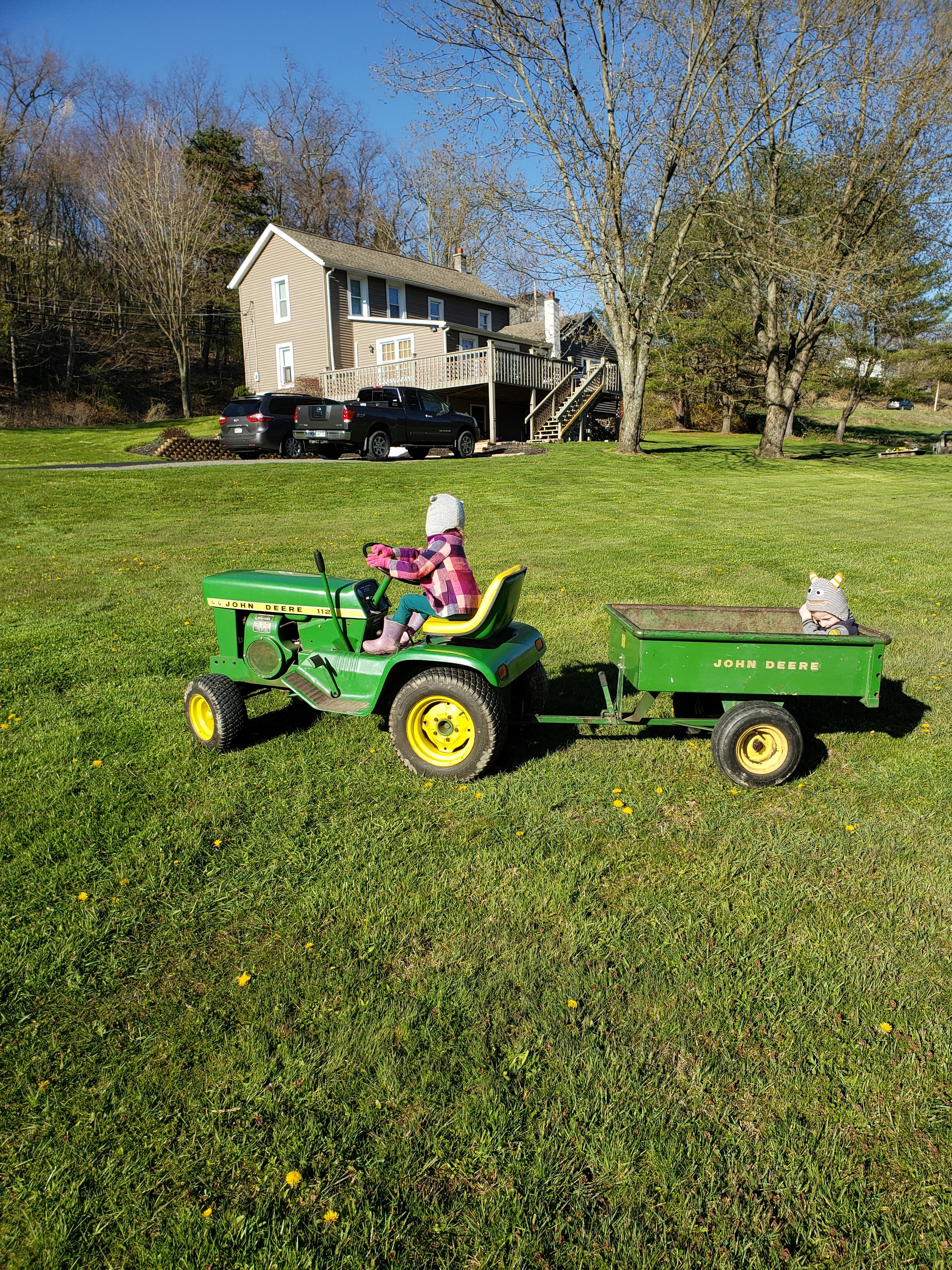 What kind of trailer you guys pull behind your tractor? | Green Tractor ...