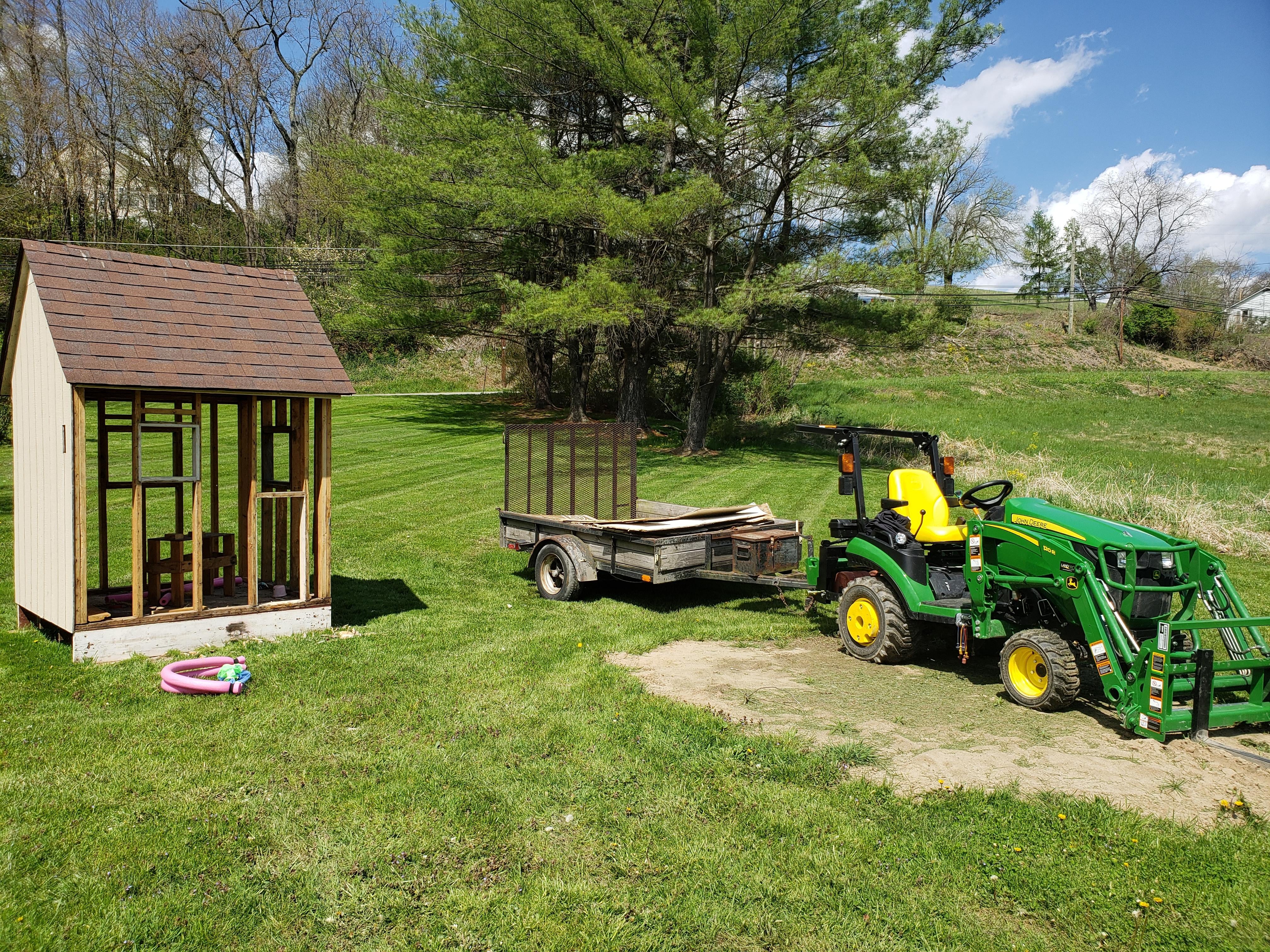 What kind of trailer you guys pull behind your tractor? | Green Tractor ...