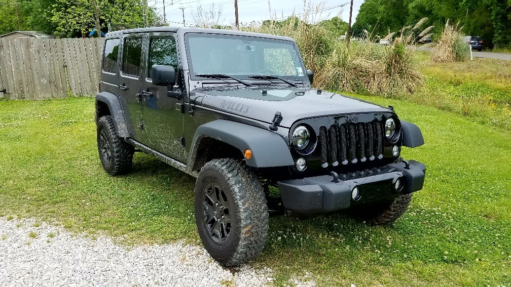 Pic request: Willys Wheels with spacers | Jeep Wrangler Forum