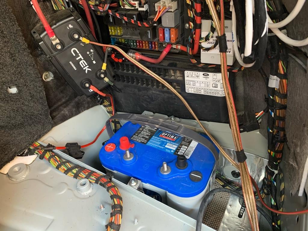 2nd/Aux battery installs...lets see some pictures! | Range Rovers Forum