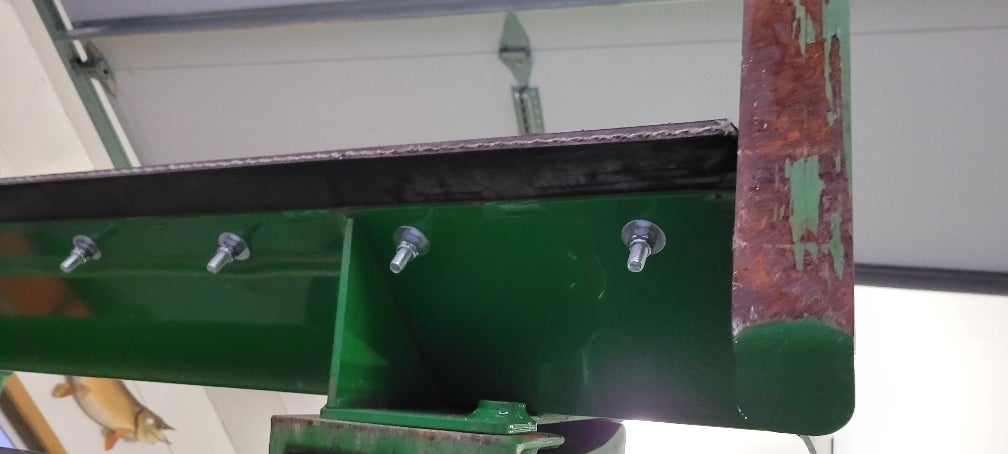 AS10F Snow Pusher DIY Rubber Edge | Green Tractor Talk