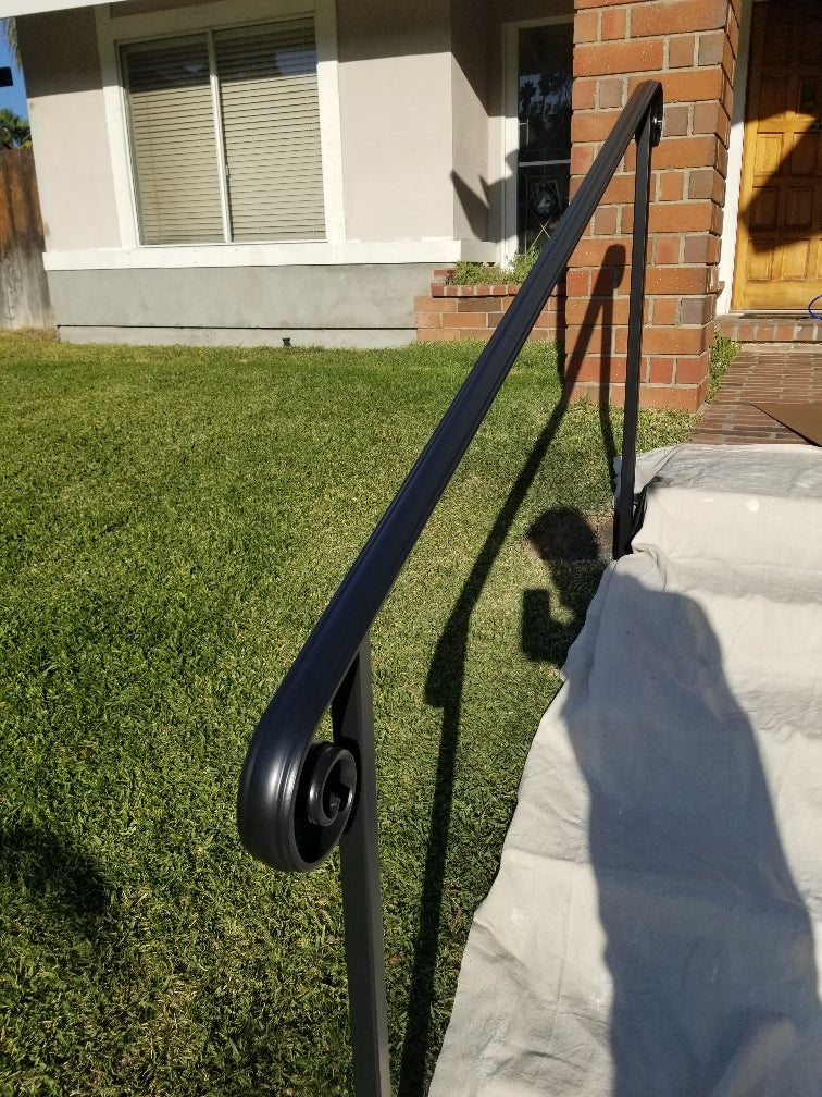 Handrail with curled ends | DIY Home Improvement Forum