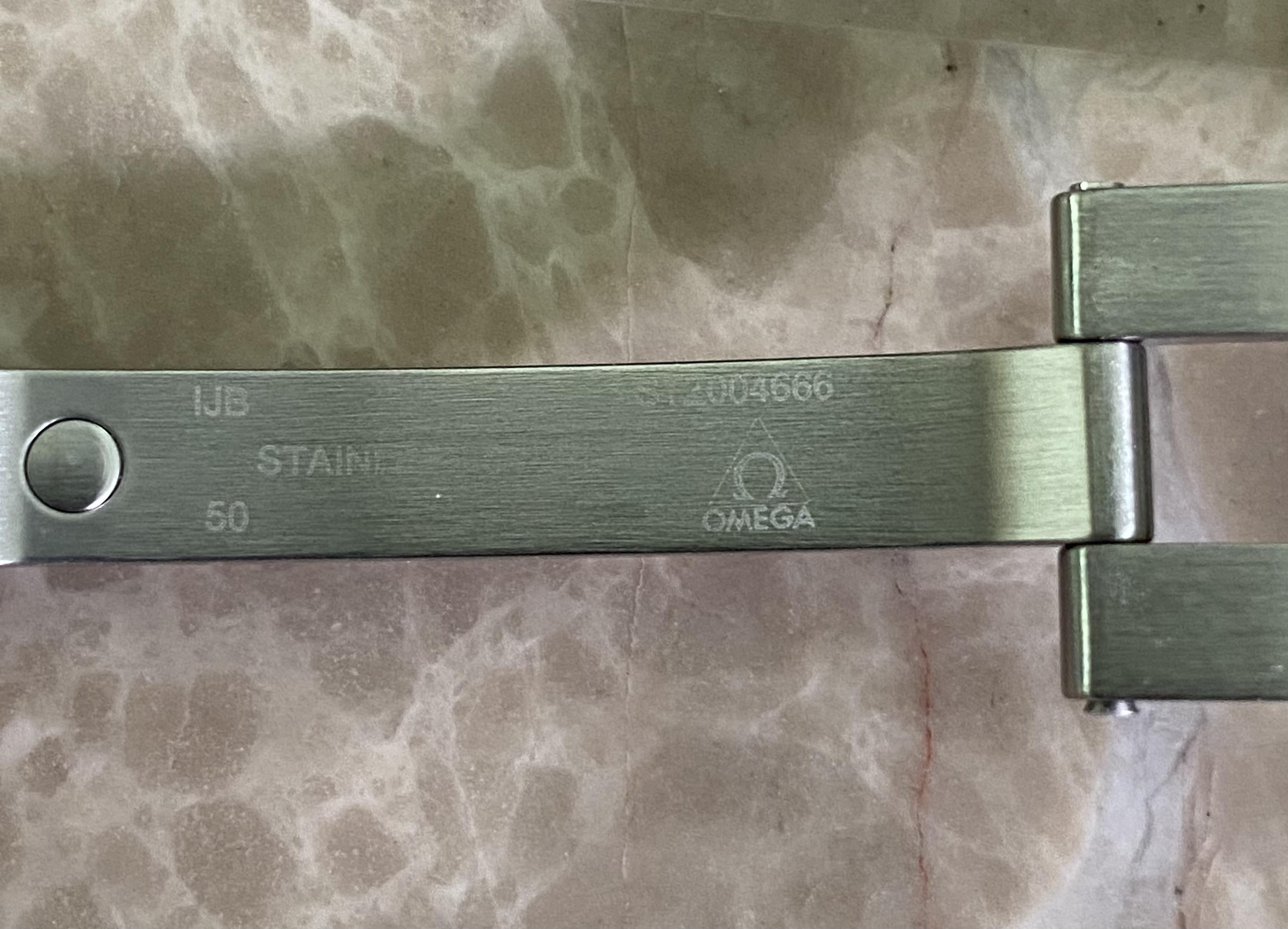 Omega Planet Ocean STZ004980 19 MM SS Bracelet with STZ004666 ...