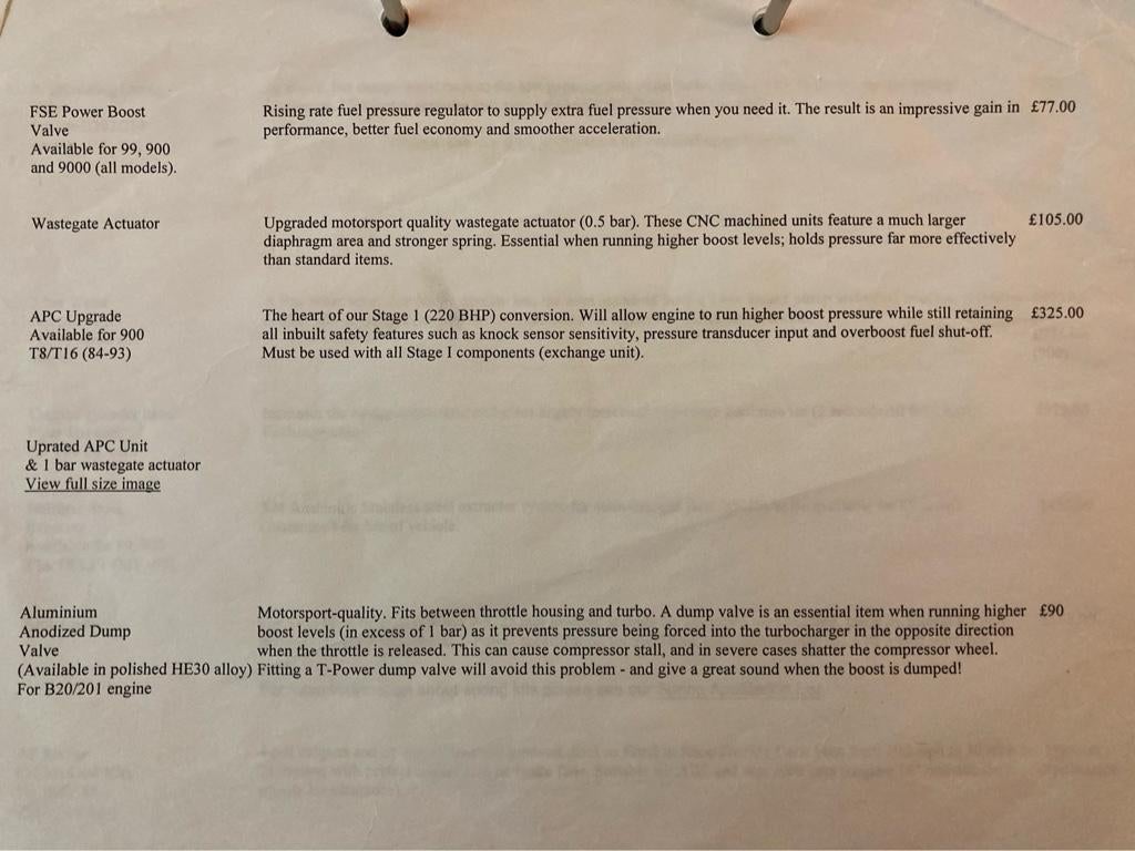 Trent tuned 225 bhp 89 SPG/T16S | SaabCentral Forums