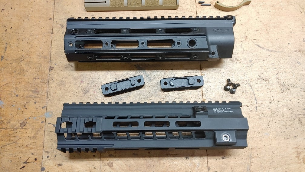 SOLD: RAL8000 quad rail handguard covers | HKPRO Forums