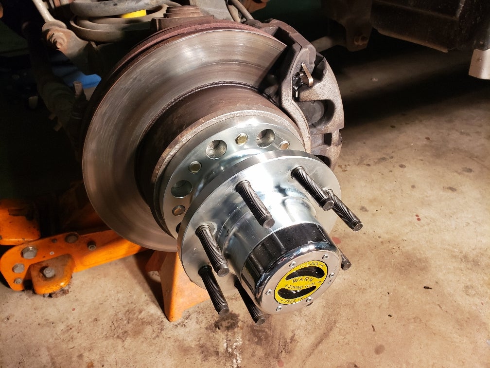 Locking hub conversion | Cummins Diesel Forum