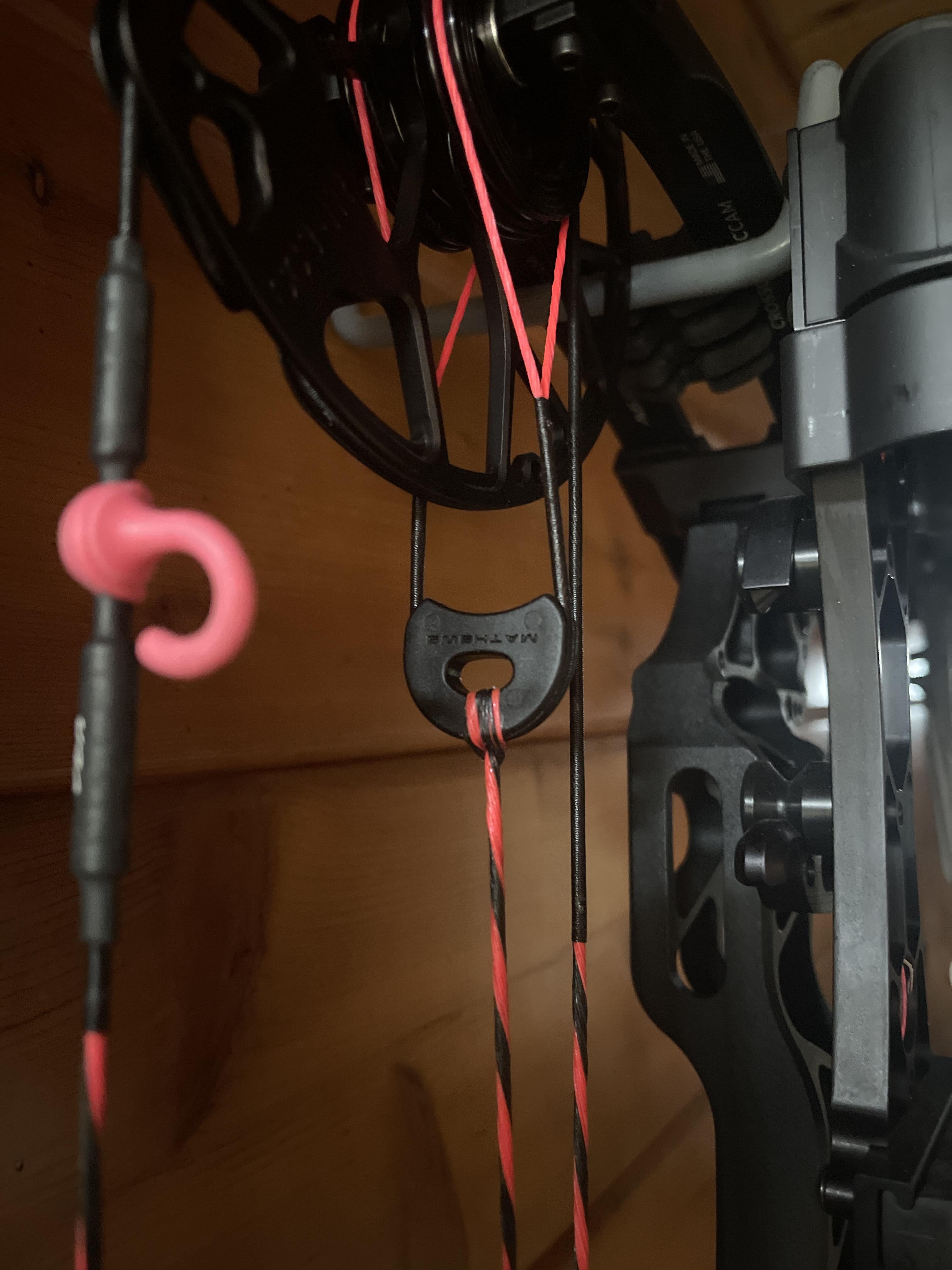 Mathews AVS plastic yoke Splitter | Archery Talk Forum