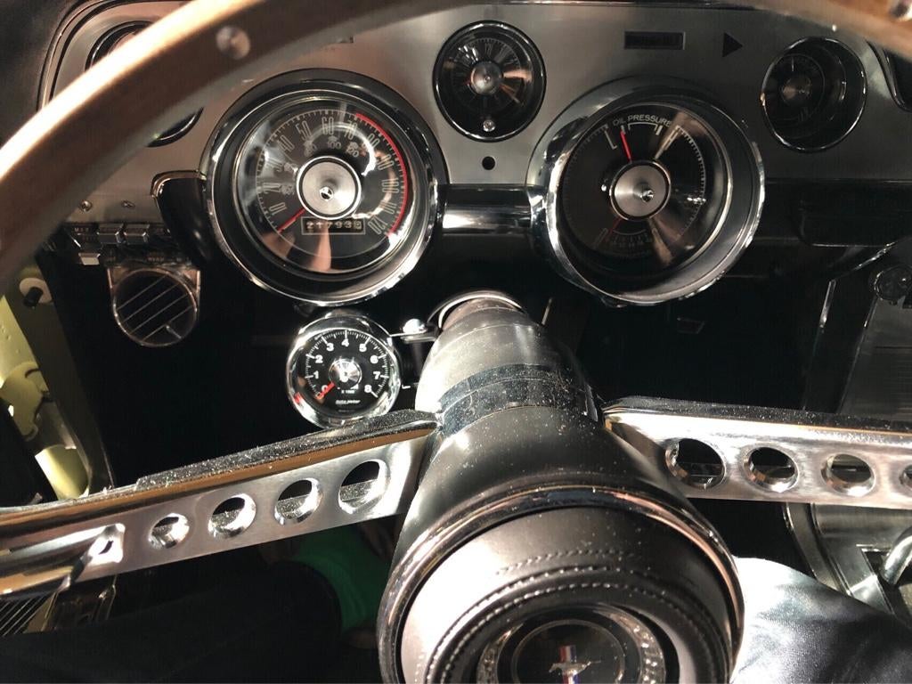 Column mounted tachometer - post your pics | Vintage Mustang Forums