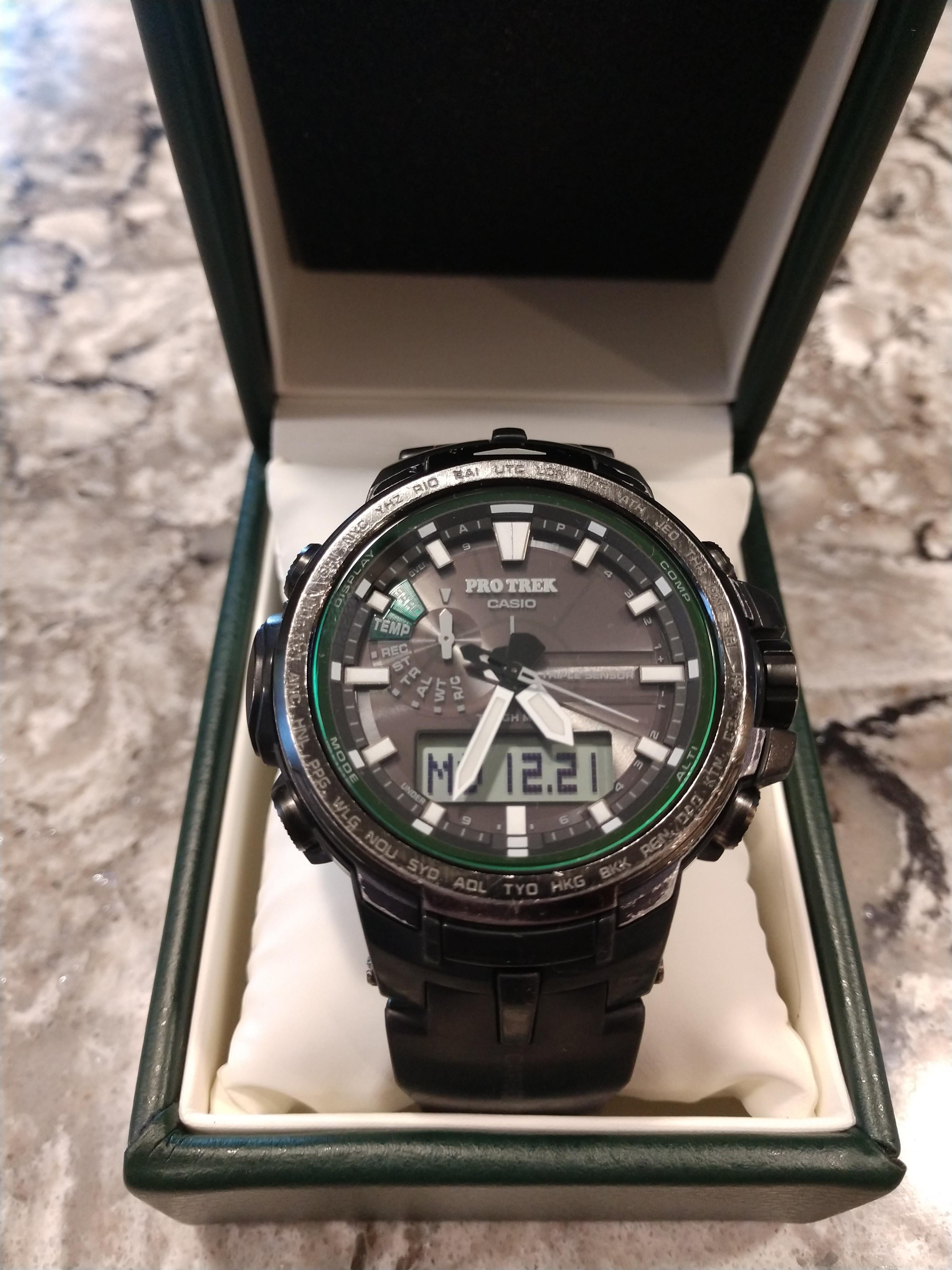 Protrek PRW-6000 and the crown | WatchUSeek Watch Forums