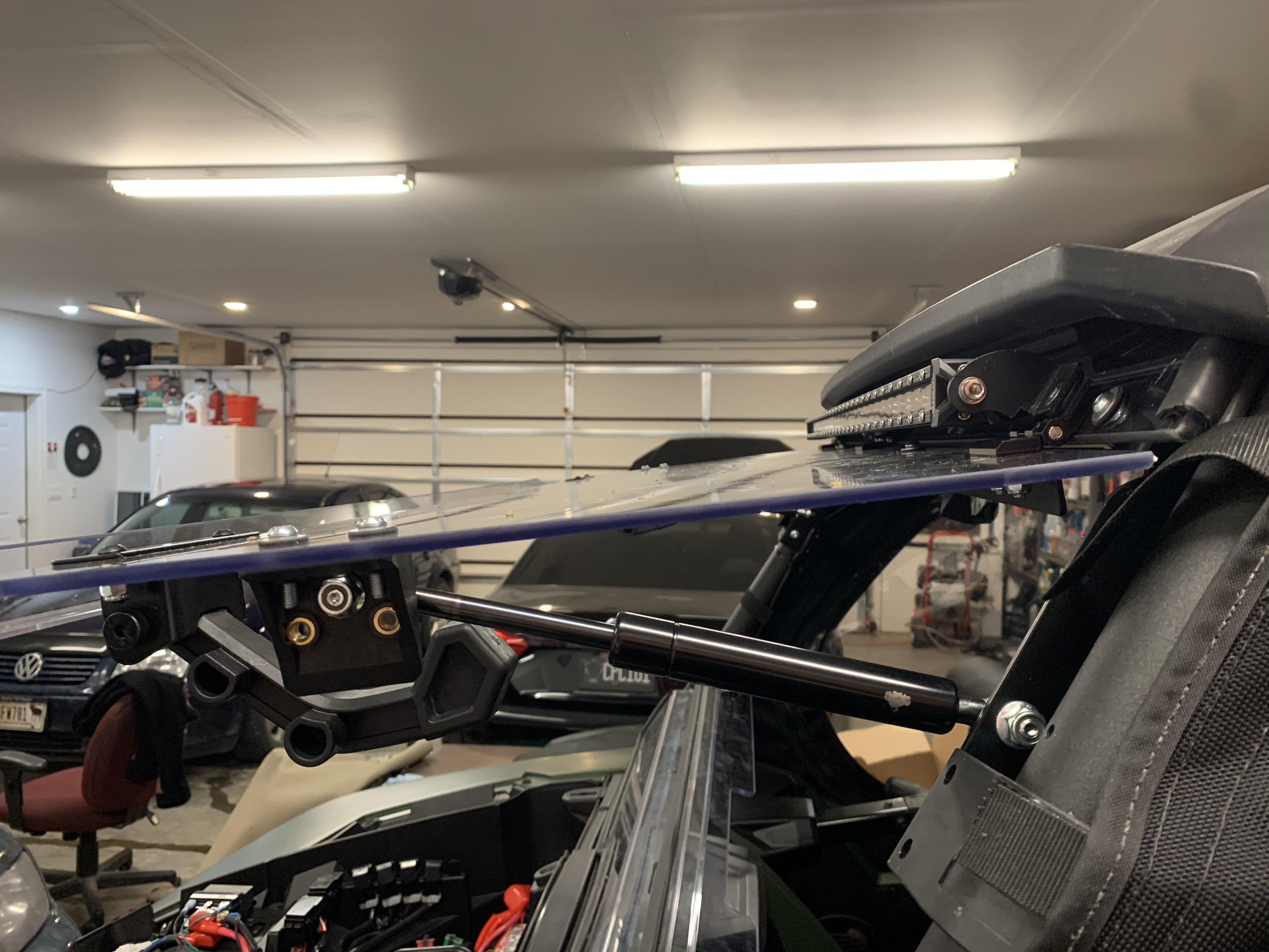 Anyone mount lightbar or pods on new RMAX? | Yamaha Wolverine Forum