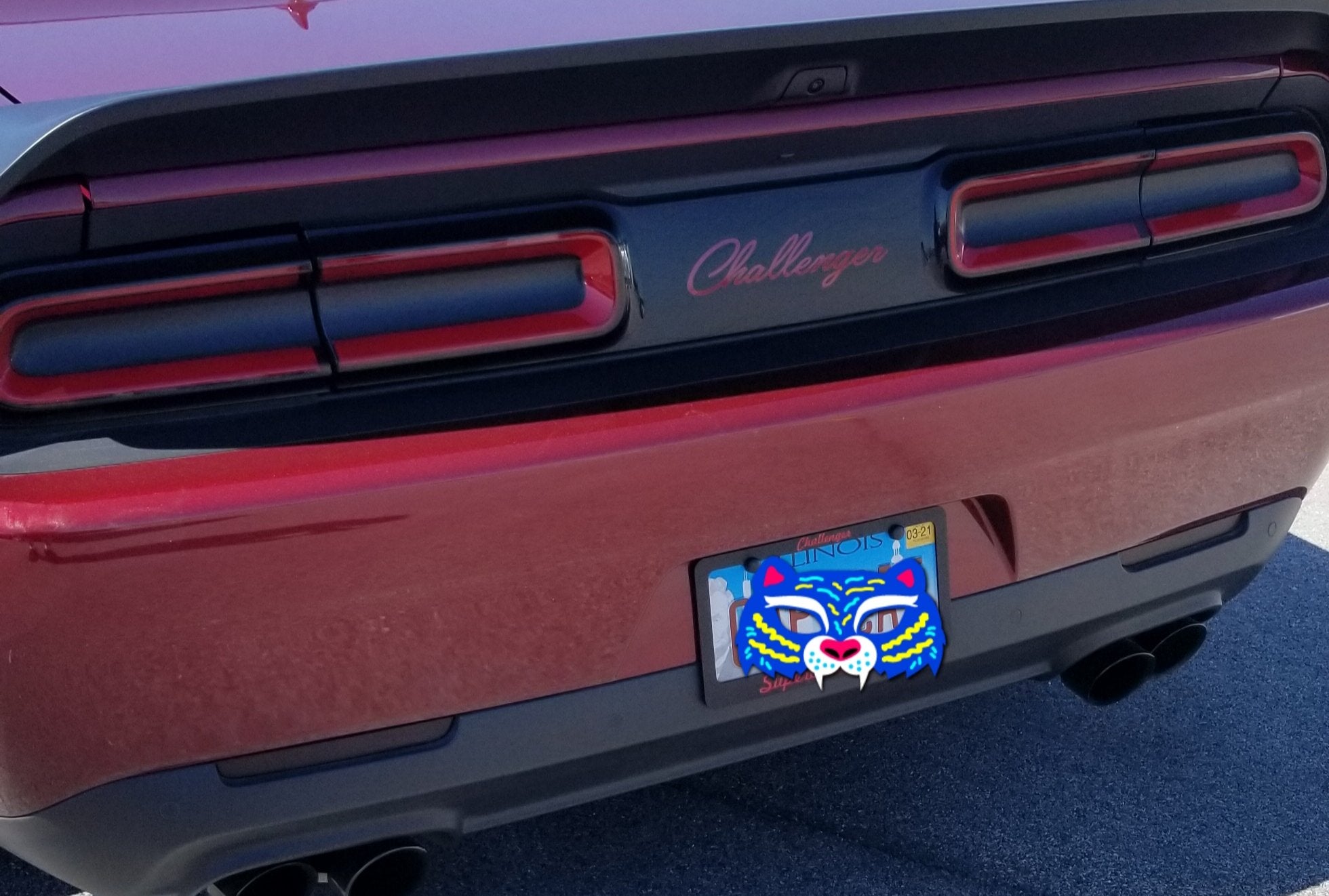 SRT Performance Spoiler Hellcat badge | SRT Hellcat Forum