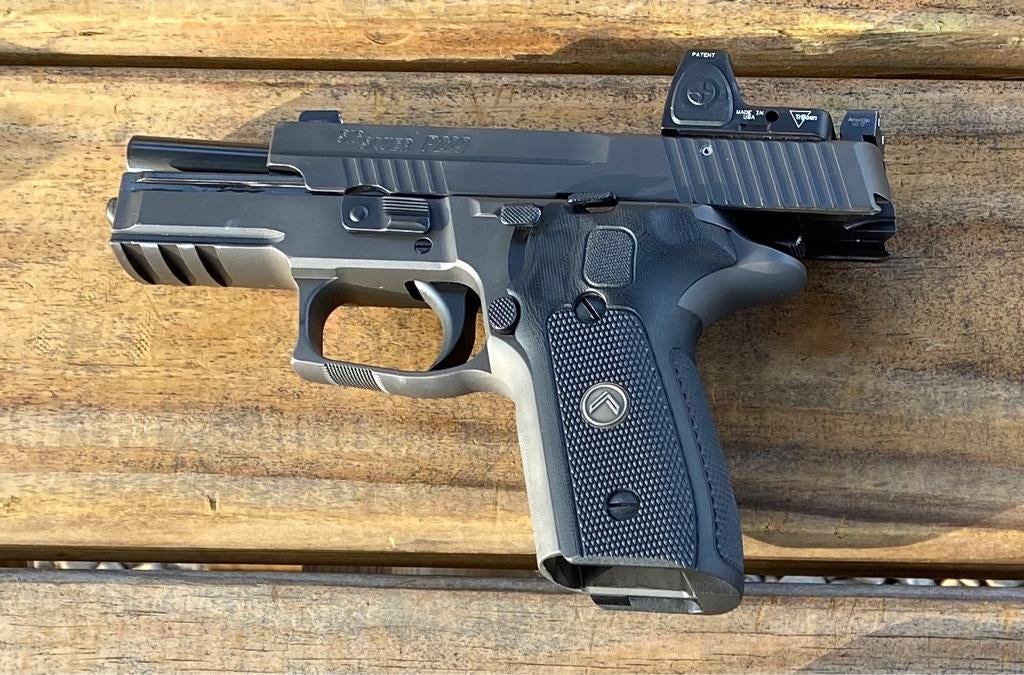 Sig Sauer P226 TACOPS slide milling | SIG Talk